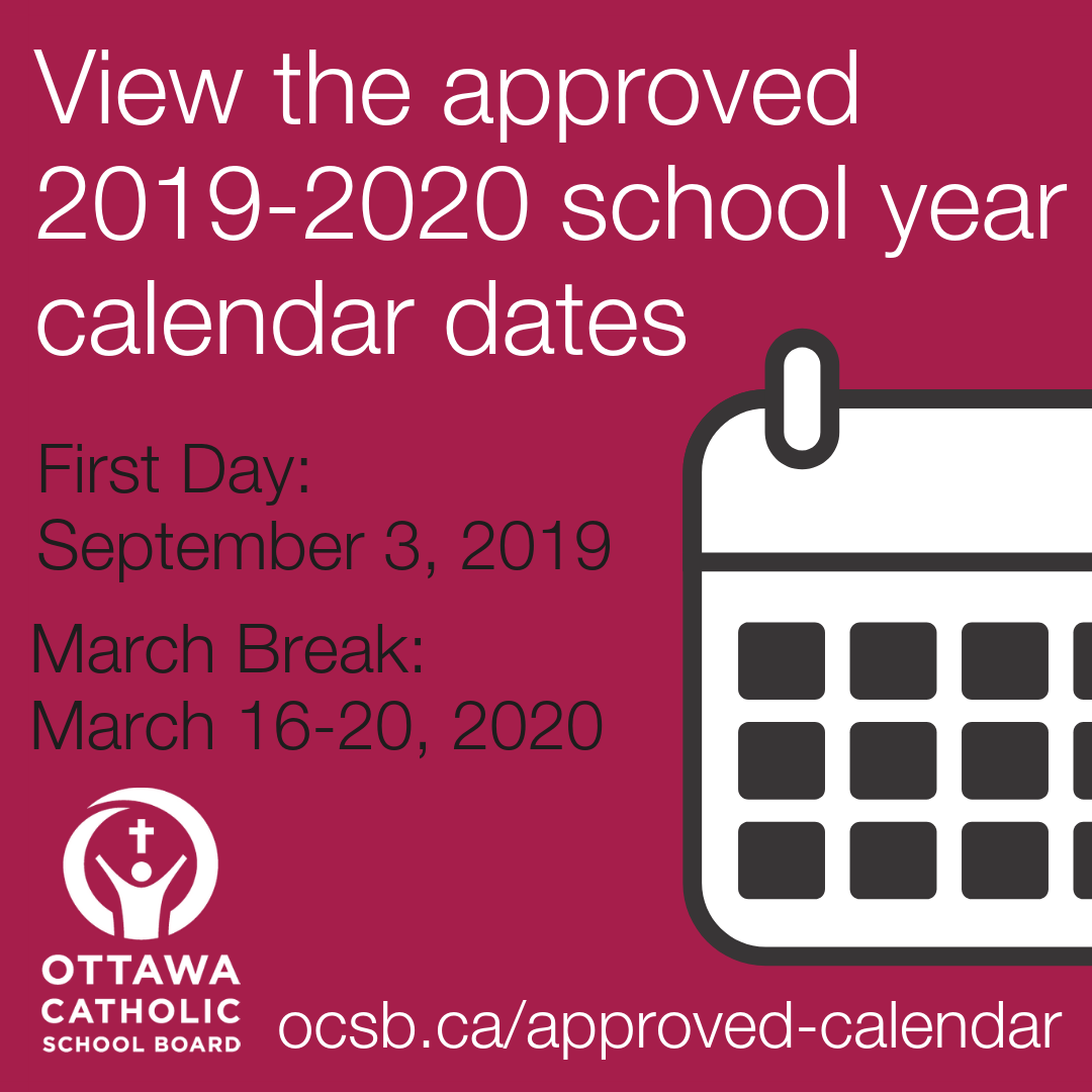 ocdsb calendar 2020