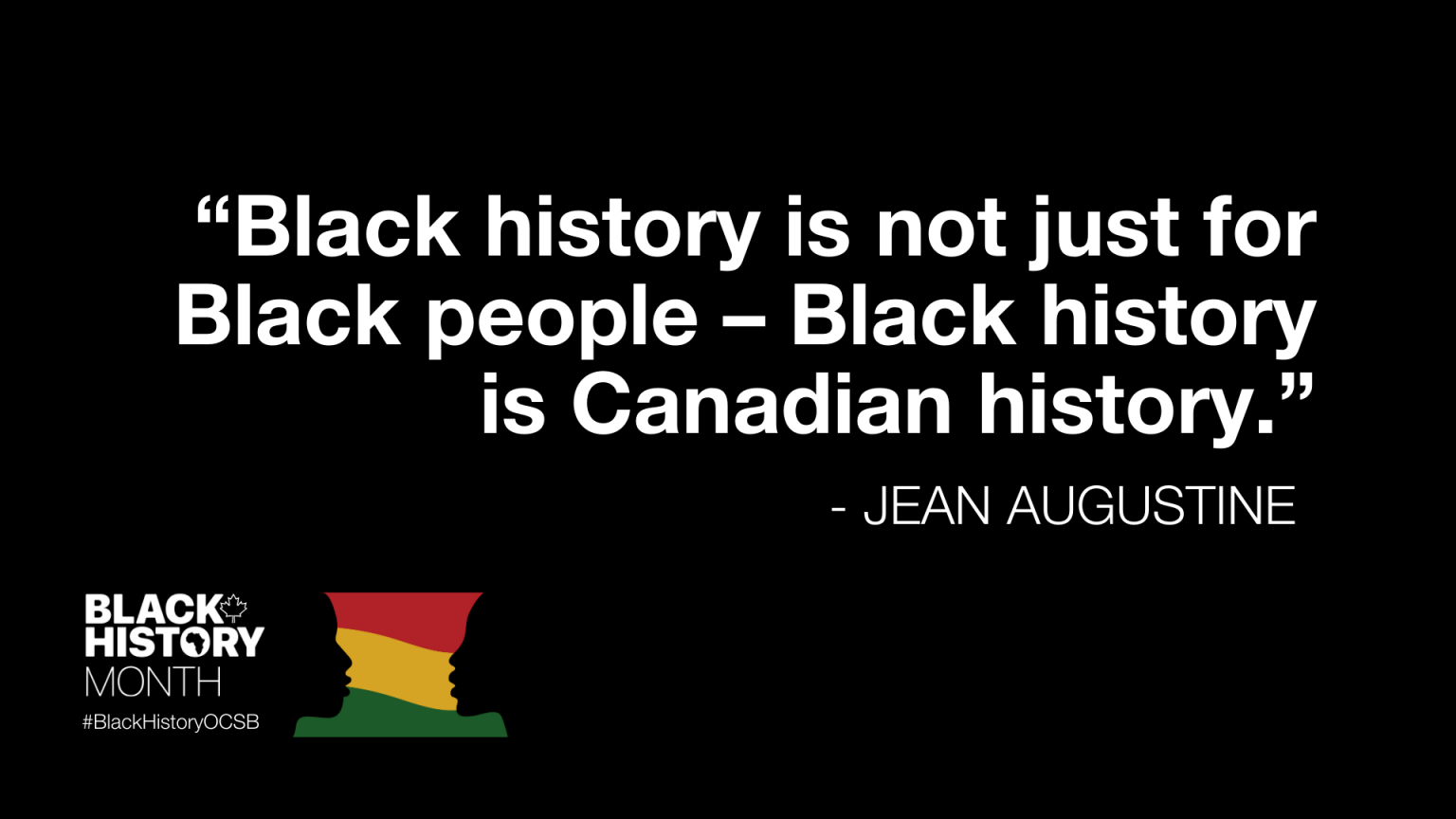 Black History is Canadian History – The Ottawa Catholic School Board