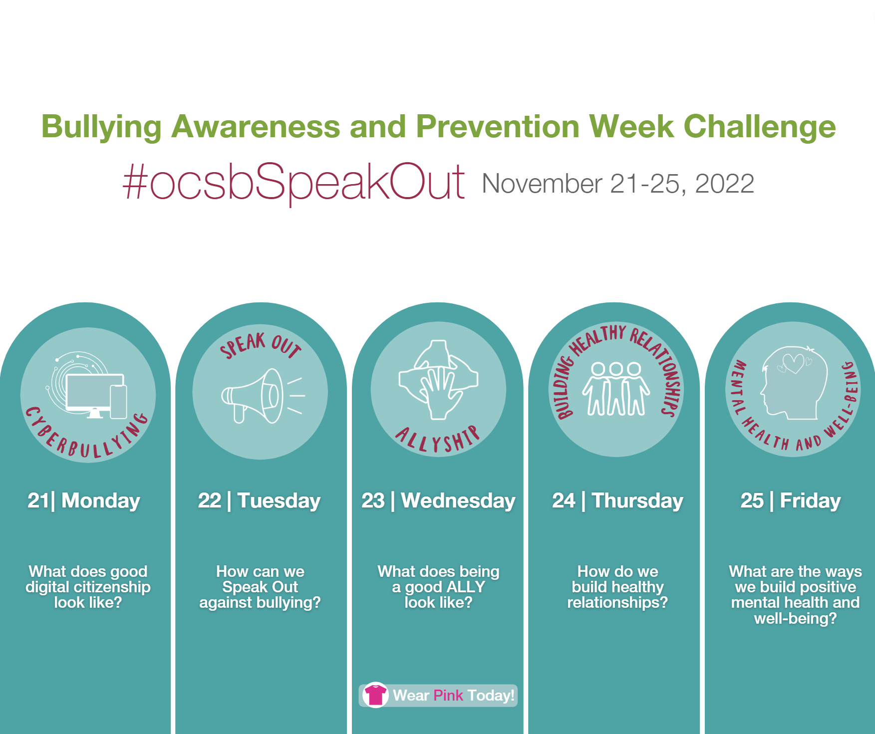Bullying Awareness and Prevention Week November 21-25 – The Ottawa ...