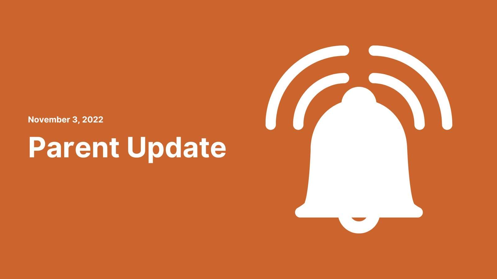 Parent Update: November 3 – Schools Move To Remote Learning – The ...