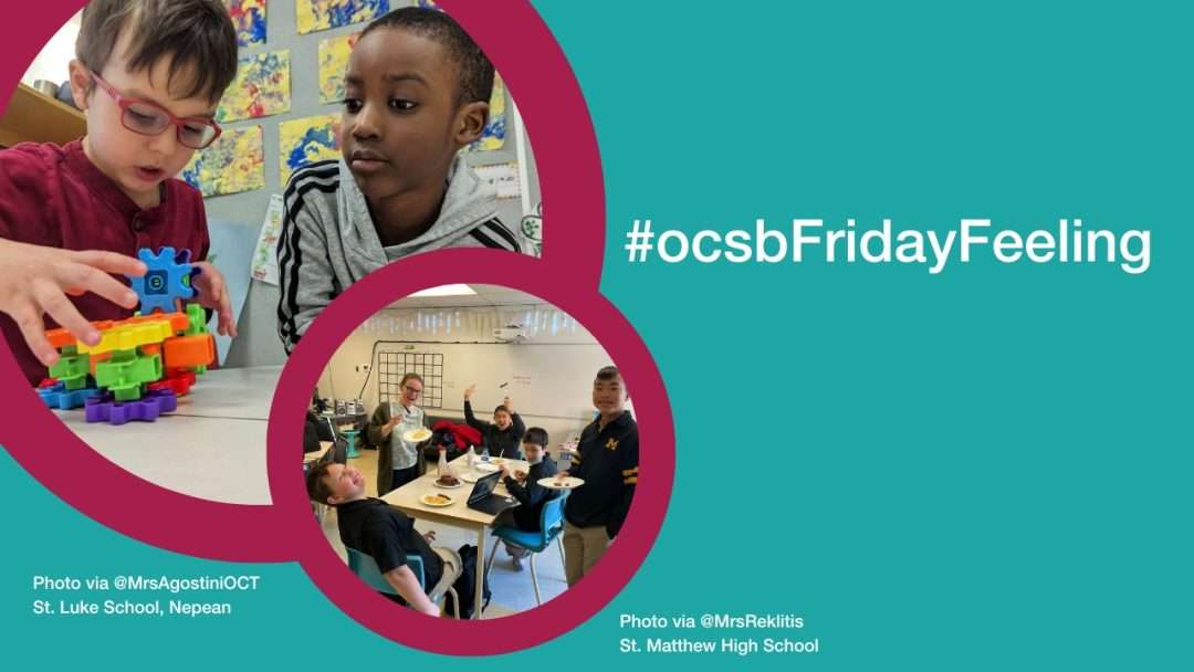 Friday Feeling | Joyfully Back to School – The Ottawa Catholic School Board