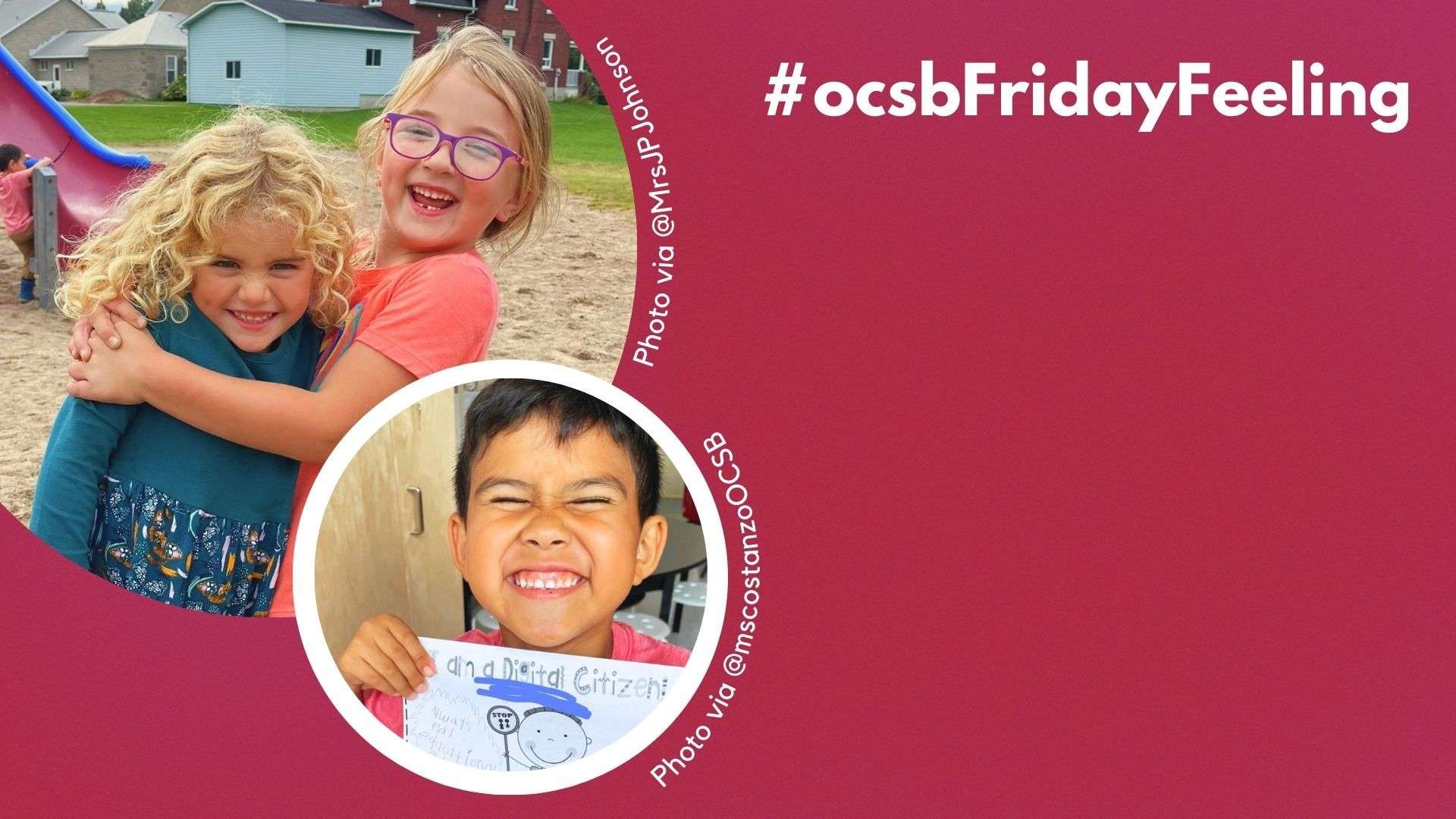 Friday Feeling | Friendships grow here – The Ottawa Catholic School Board