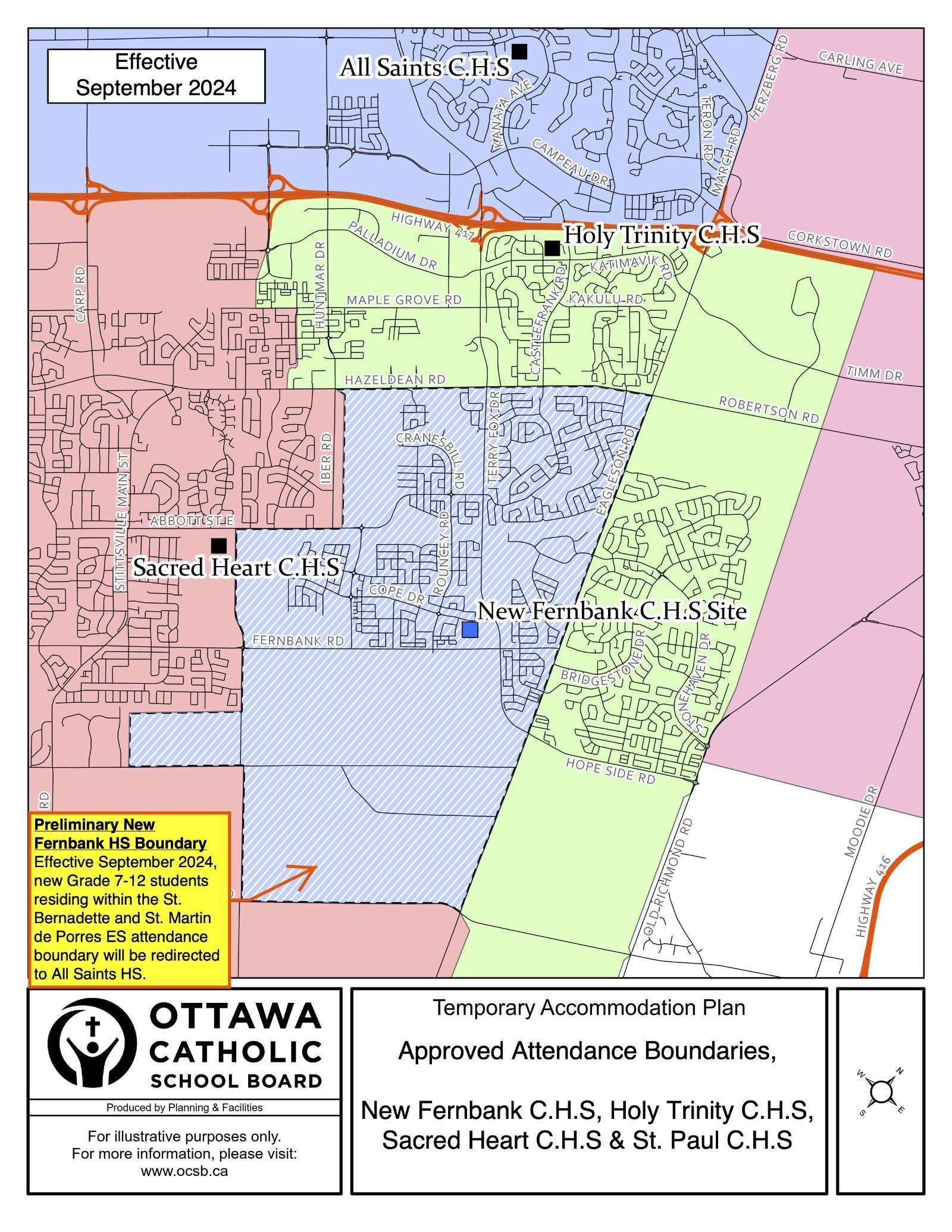 All Saints, Holy Trinity and Sacred Heart High Schools – Boundary ...