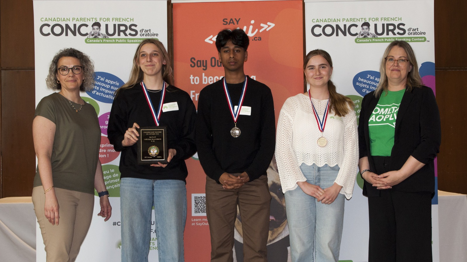 Ottawa Catholic School Board Students Excel at Provincial French Public Speaking Competition