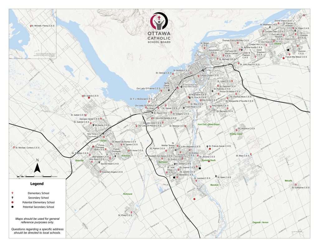 Boundaries – The Ottawa Catholic School Board