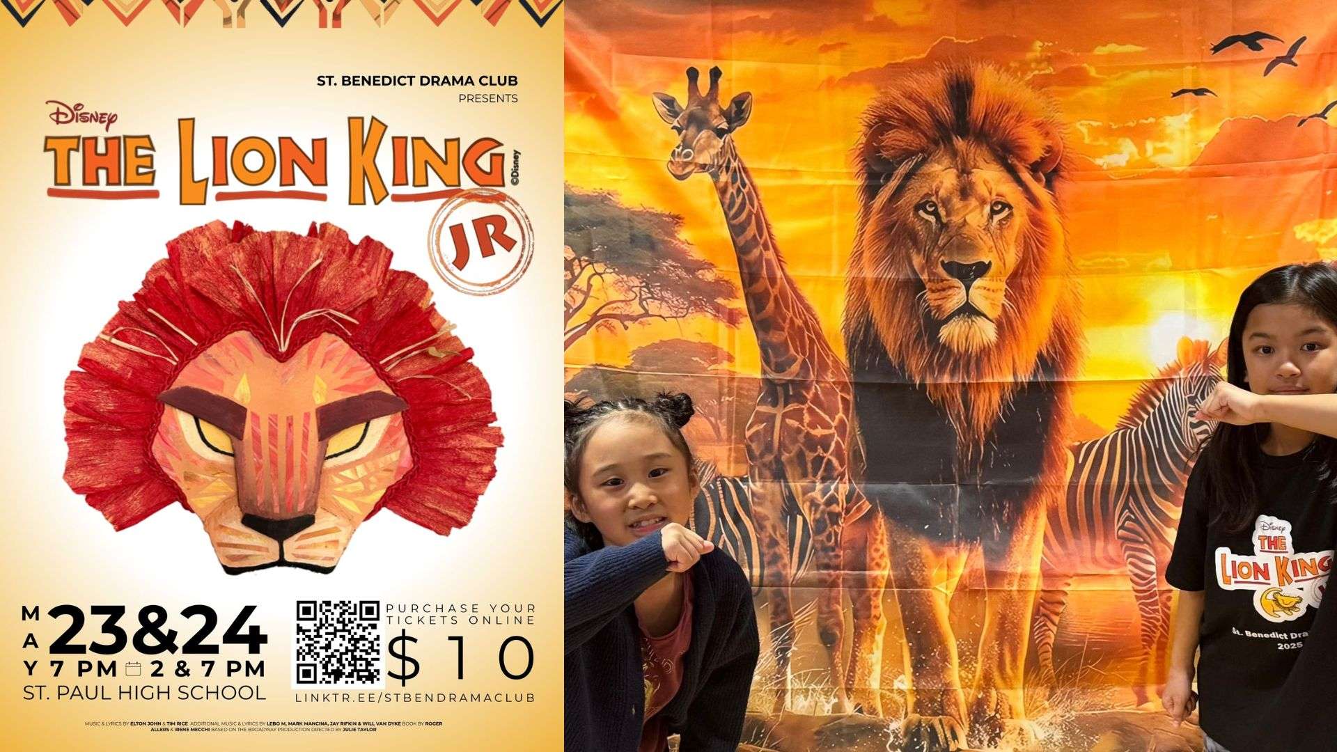 It Takes a Village: The Lion King Jr. Unites St. Benedict’s School ...
